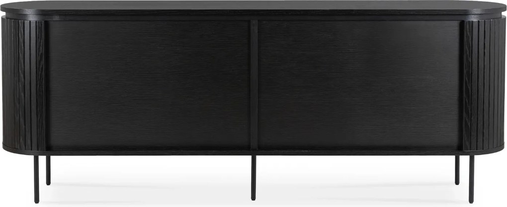 Komoda Beck 200 cm černá