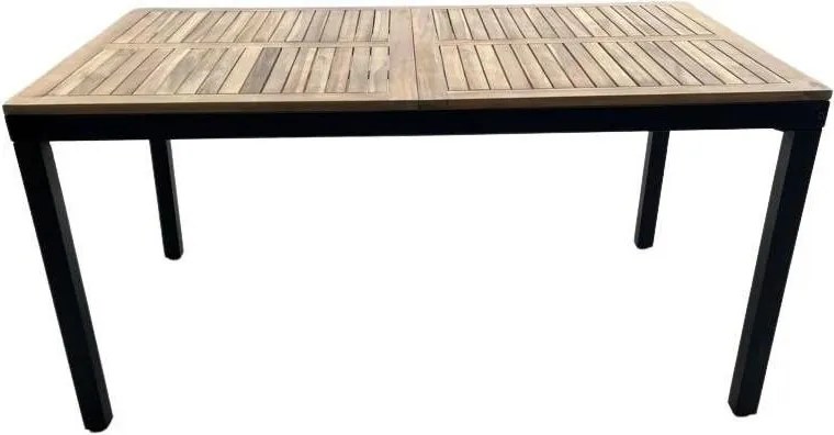 Zahradní stůl MATHO akacie/černá