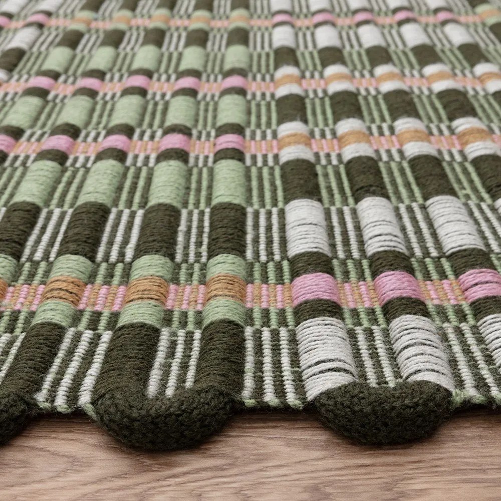 Khaki ručně tkaný koberec 160x230 cm – Asiatic Carpets