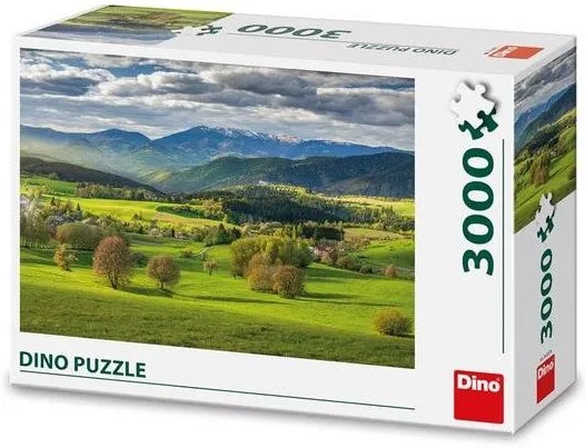 Puzzle dino jaro nad povrazníkem
