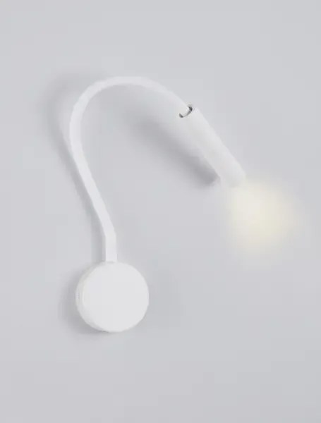 LED bílé nástěnné svítidlo Sonica