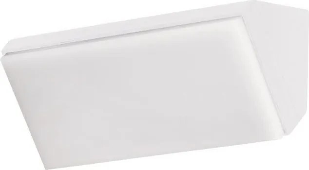 NV 9270028 Venkovní nástěnné svítidlo KEEN bílý hliník akrylový difuzor LED 12W 3000K 220-240V 108st. IP65 - NOVA LUCE