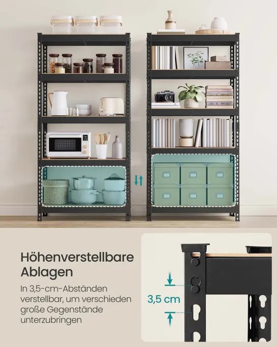 Regál 90x45x180 cm GLR450B11