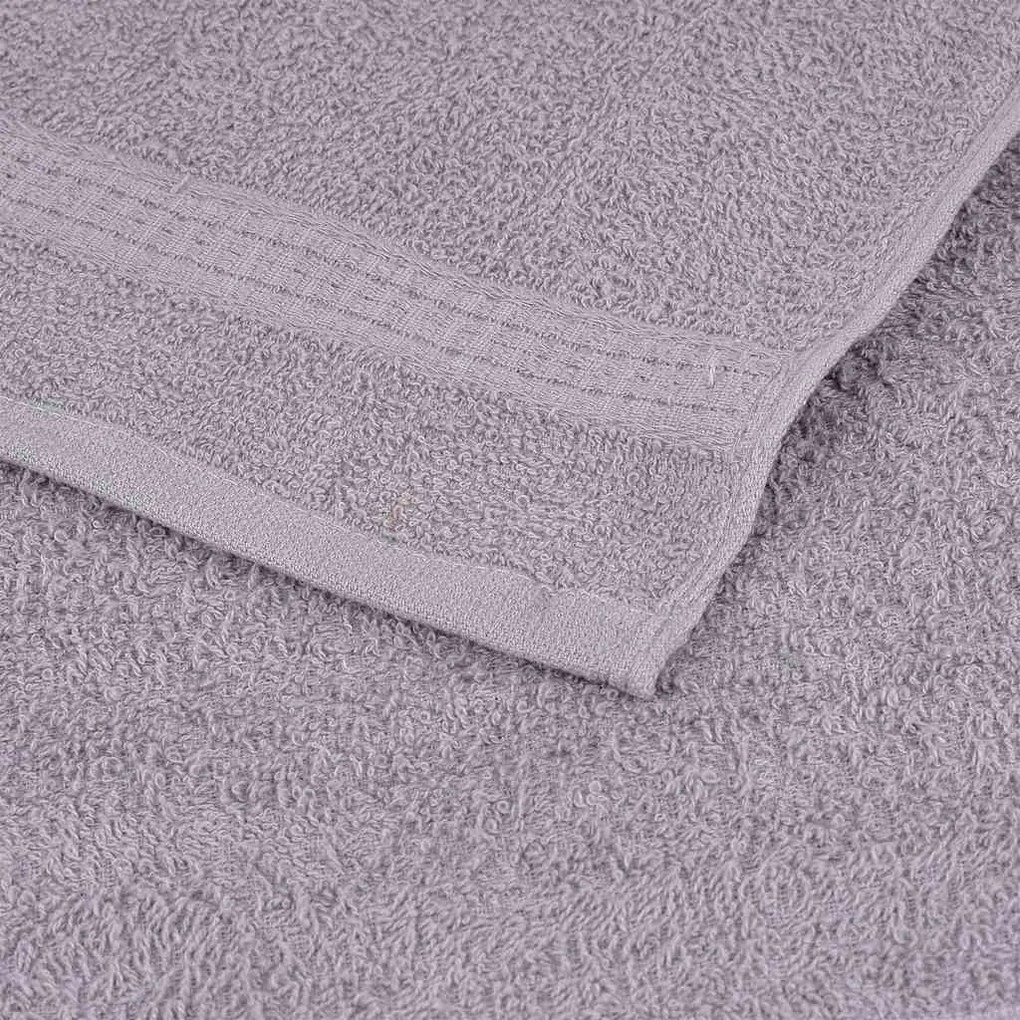Saunové osušky FROGN 2 ks šedé 80x200 cm 360 g/m² 136839