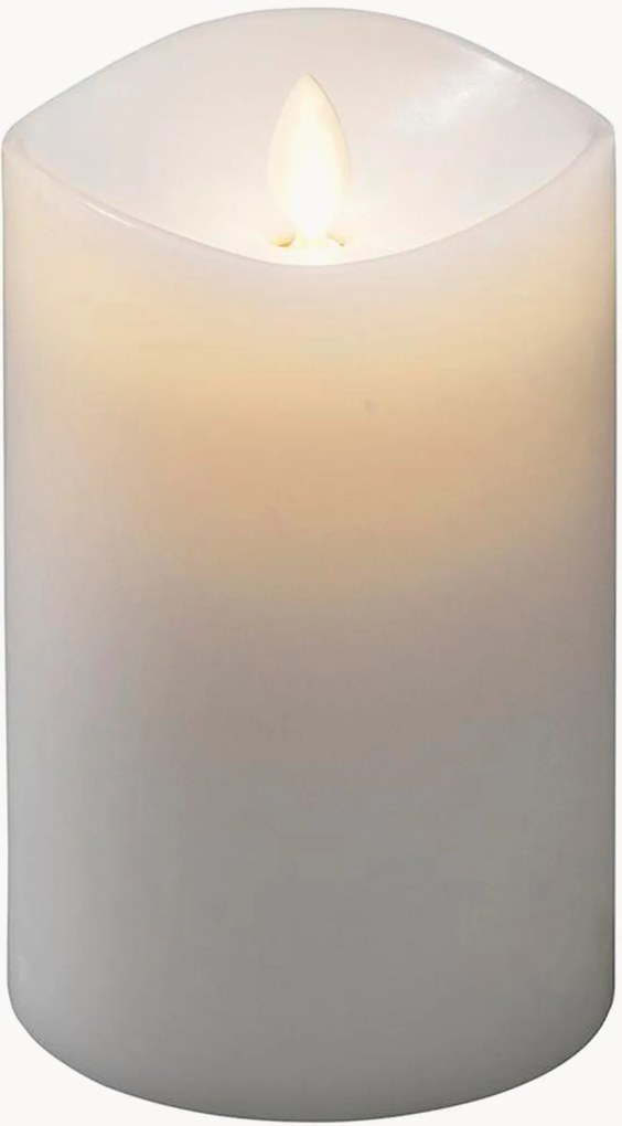 LED vonná svíčka's časovačem Mila (santalové dřevo, citronová tráva, eukalyptus, levandule, vanilka)