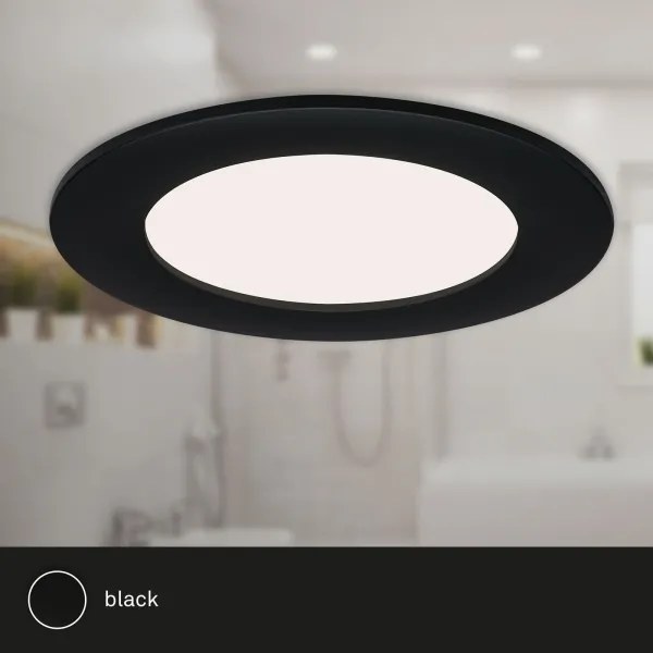 Brilo - SADA 3x LED Koupelnové podhledové svítidlo FLAT LED/6W/230V IP44