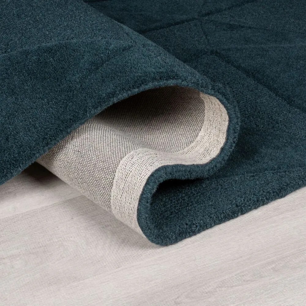 Kusový koberec Moderno Shard Teal, 200x290, modrá, chodba / predsieň, Flair Rugs
