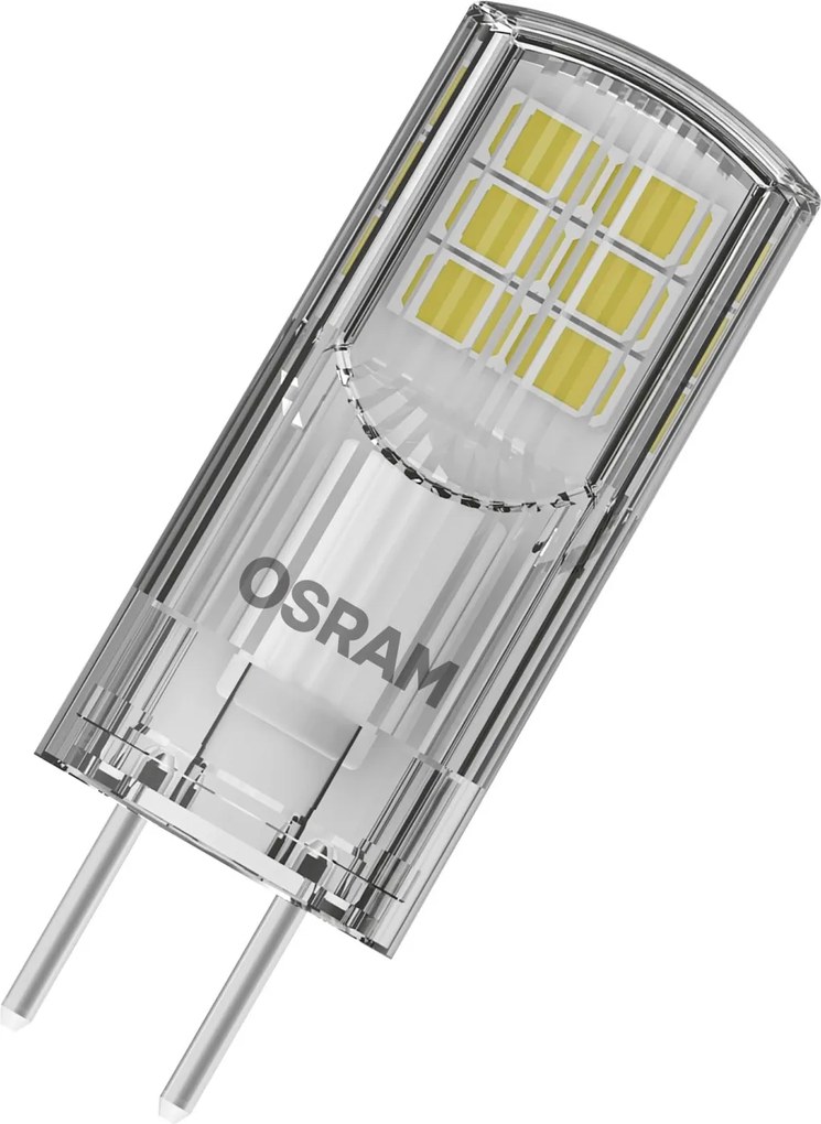OSRAM LED žárovka PIN30 2,6 W GY6,35 12V 2700 K teple bílá čirá