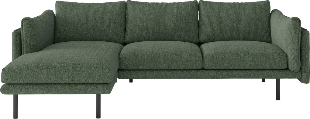 XXXLutz ROHOVÁ SEDAČKA, textil, zelená Livetastic - Sedací soupravy - 001968003110