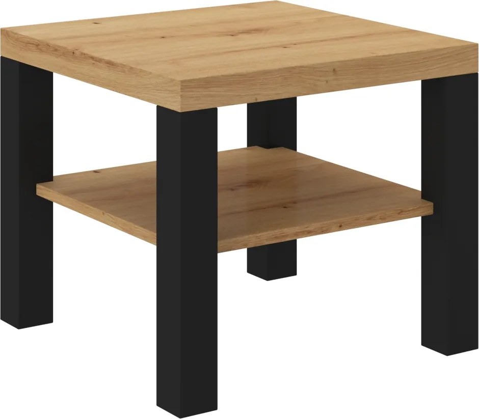 ADRK Furniture Konferenční stolek BILL 60x60 CT-Bil-ART+BM-H073