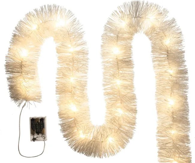 LED vánoční girlanda na stromeček bílá