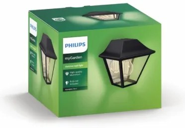 Philips 16494/30/PN - Venkovní nástěnné svítidlo MYGARDEN ALPENGLOW E27/42W IP44