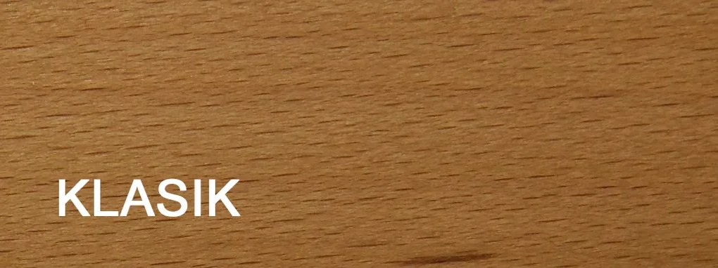Krajča Jednolůžková postel z masivu Lea (letiště) 100 x 220 cm Povrchová úprava: Bezbarvý lak PUR, Druh dřeva: Buk