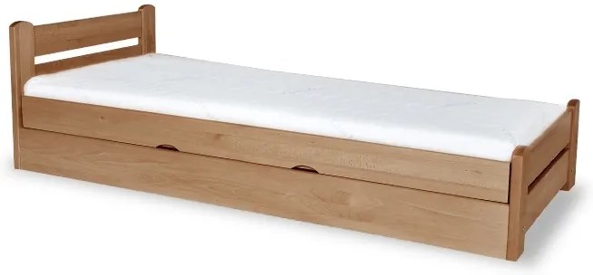 FALCO Dřevěná postel Rex 90x200 buk 5337