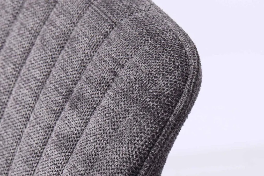 Designová židle Jadwiga tmavě šedá