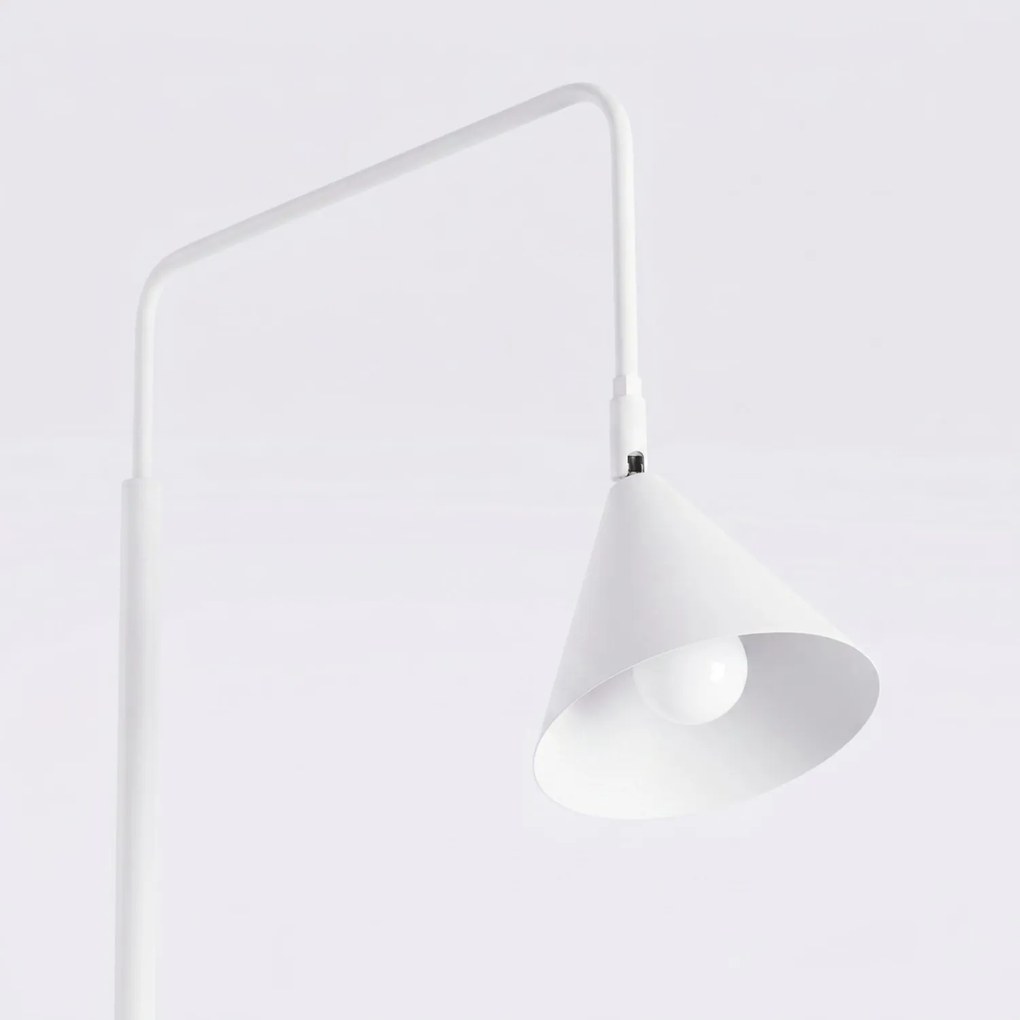 Sollux Lighting Stojací lampa NOX bílá
