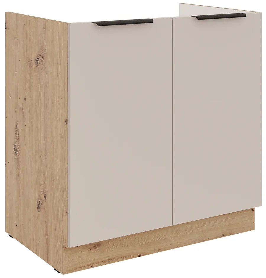 Kuchyňská linka SOLEA | 260 cm | VÝBĚR ÚCHYTŮ | artisan/kašmír