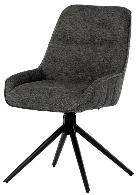 Autronic Čalouněná židle HC-535 GREY2 Barva potahu: Šedá