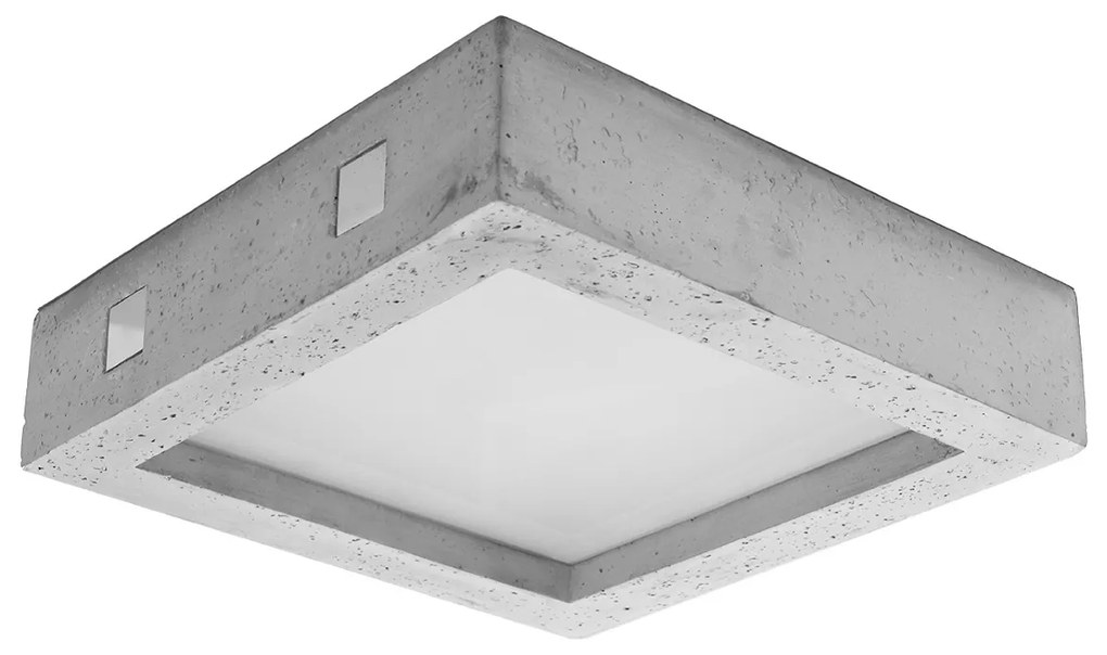 Stropní LED svítidlo Riza, 1x LED 18w, 3000k, beton