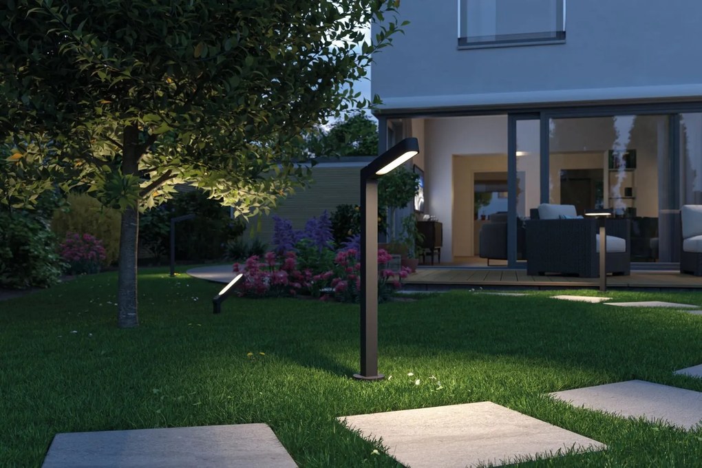 P 94547 Plug & Shine LED stojací svítidlo Ito vertikální orientace IP65 3000K 6W antracit - PAULMANN