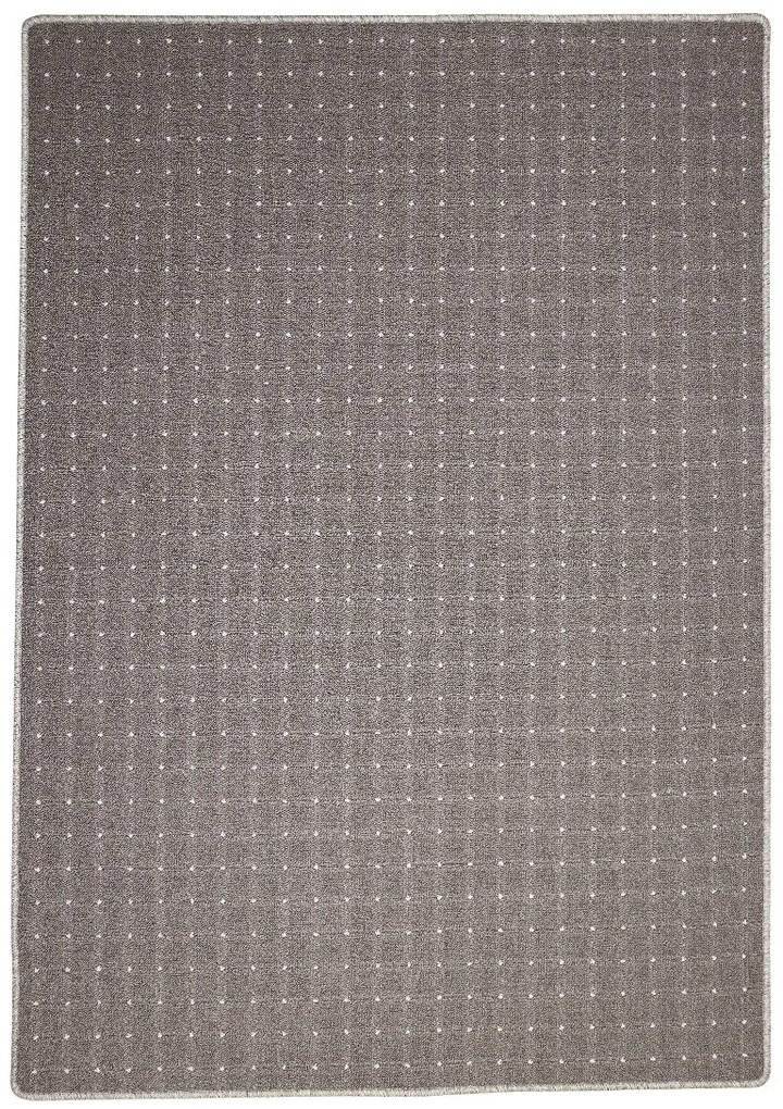 Condor Carpets Kusový koberec Udinese hnědý - 120x160 cm