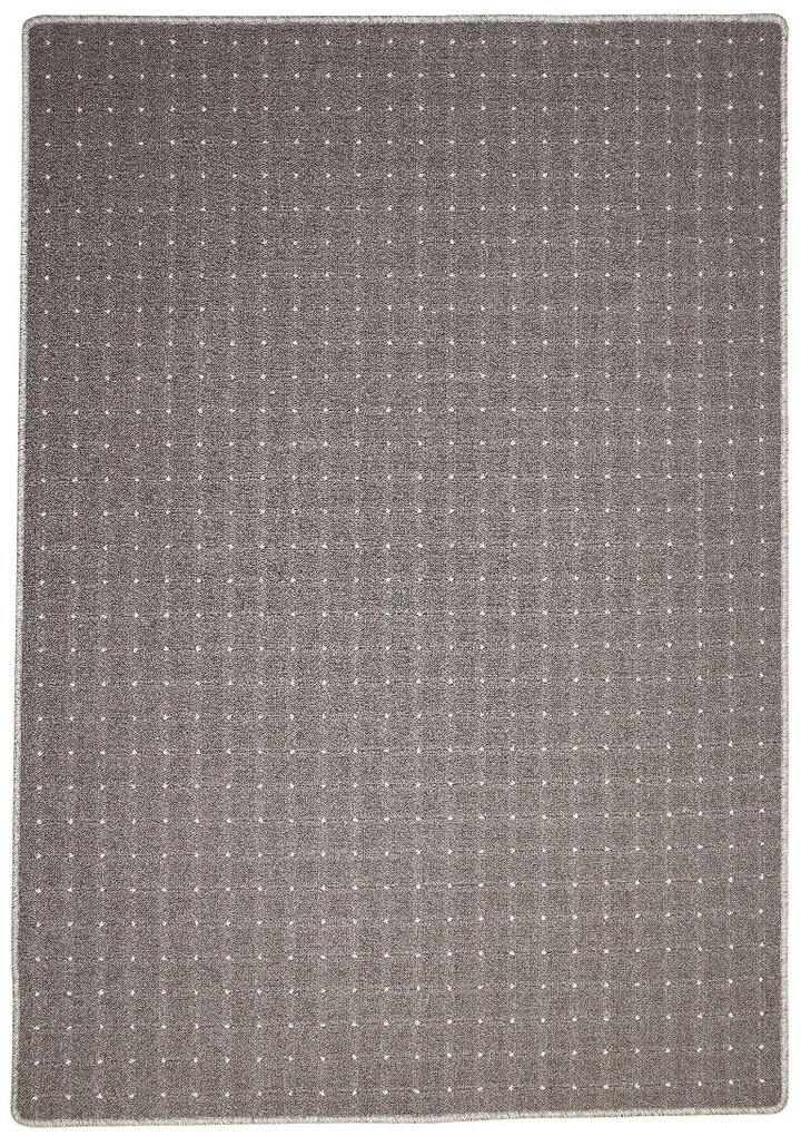 Condor Carpets Kusový koberec Udinese hnědý - 133x190 cm
