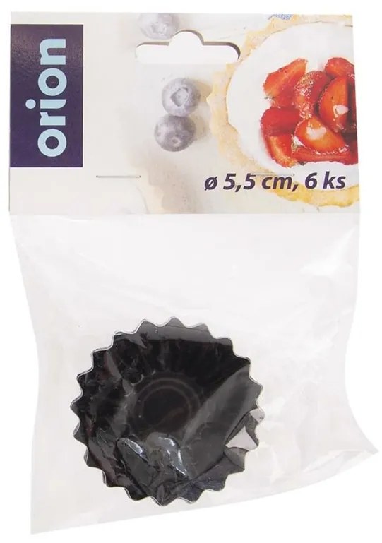 Orion Forma kov košíček TORTELETTES  pr. 5,5 cm 6 ks , pr. 5,5 cm