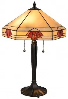 Stolní lampa Tiffany Mince