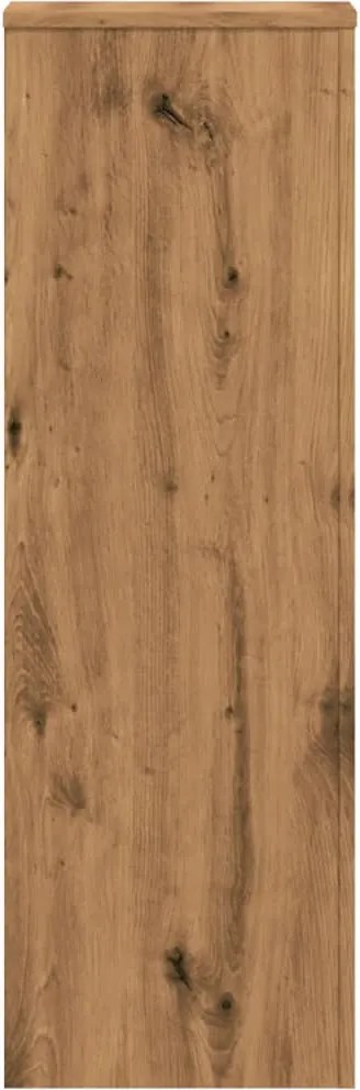 Stojany na rostliny 2 ks dub artisan 33 x 33 x 100 cm kompozit 3307890