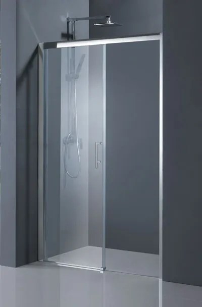 HOPA Sprchové dveře ESTRELA BARVA rámu - Chrom/Leštěný hliník (ALU), Rozměr A - 120 cm, Směr zavírání -  Levé (SX), Výplň - Frost bezpečnostní sklo - 6 mm BCESTR12CFL