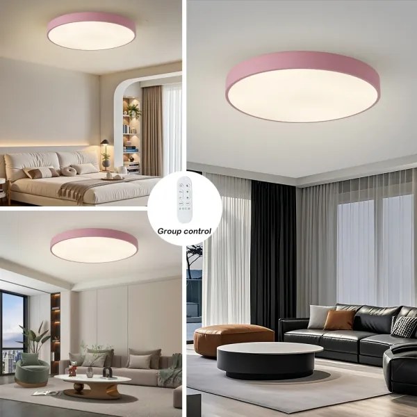 Brilagi-LED Stm svítidlo POOL SMART LED/100W/230V 80 cm Wi-Fi Tuya+DO růžová
