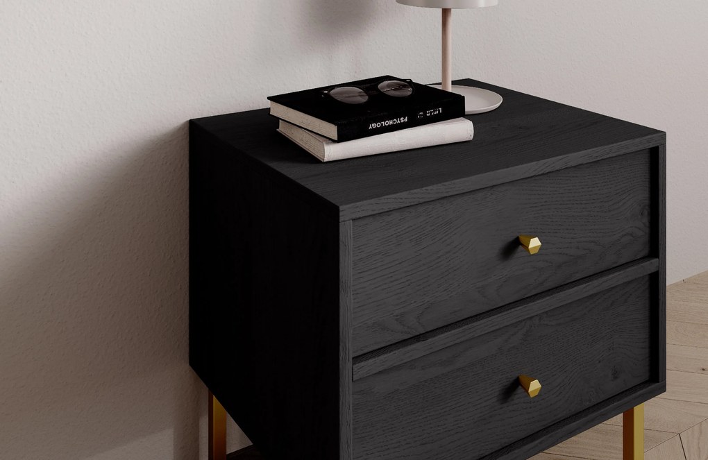 ADRK Furniture Noční stolek Tili ADRK-NS-TIL-B