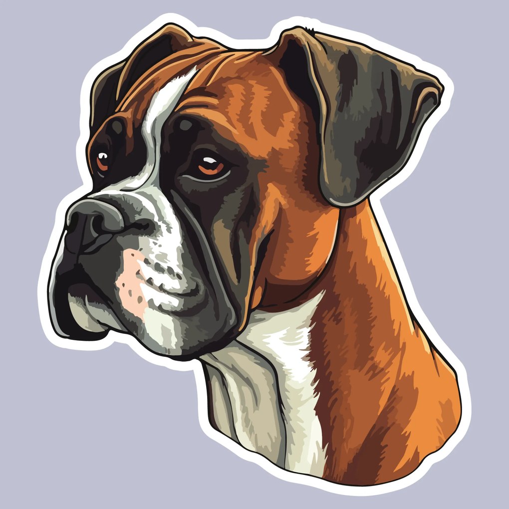 PIPPER. Nálepka Boxer Velikost: 60cm