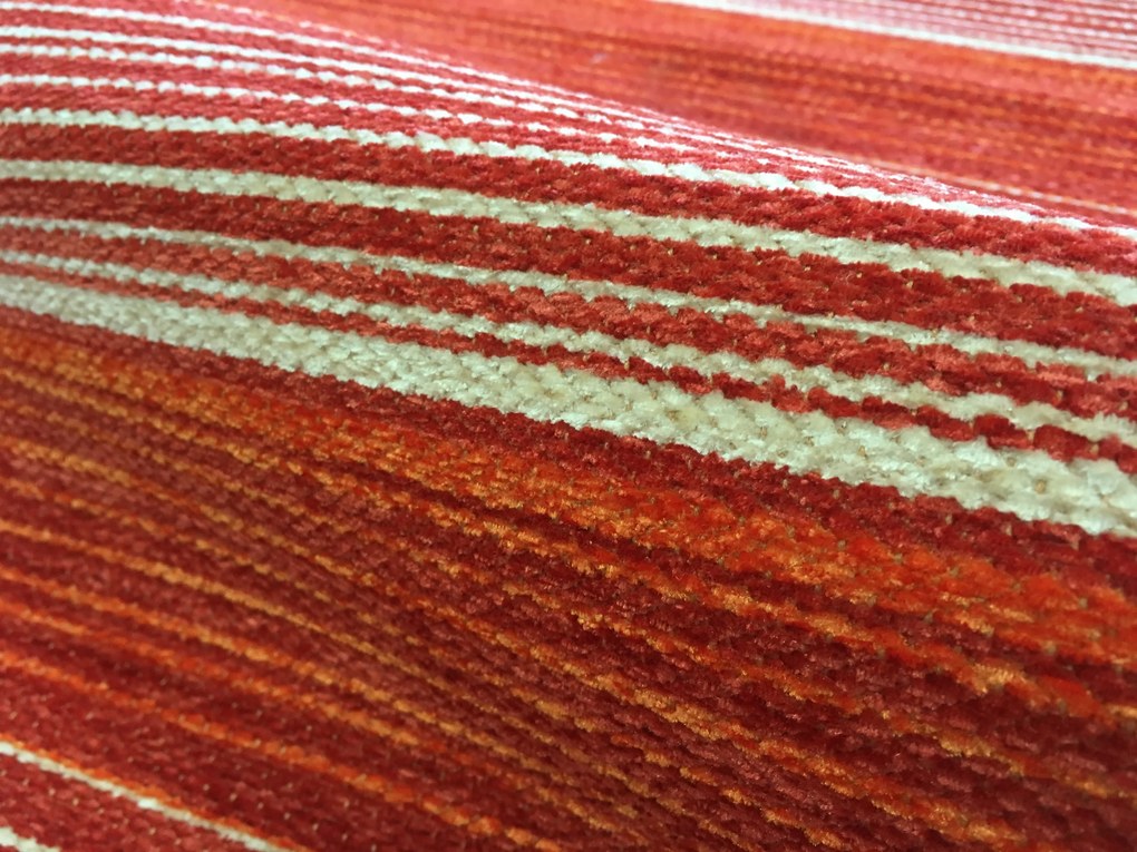 Oriental Weavers, PRO ZVÍŘATA: Pratelný Laos 138/999X, 55x85, oranžová, chodba / předsíň