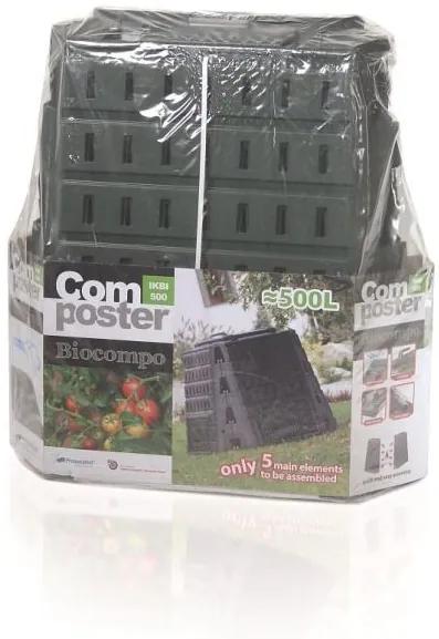 Zahradní kompostér Biocompo 500L černý