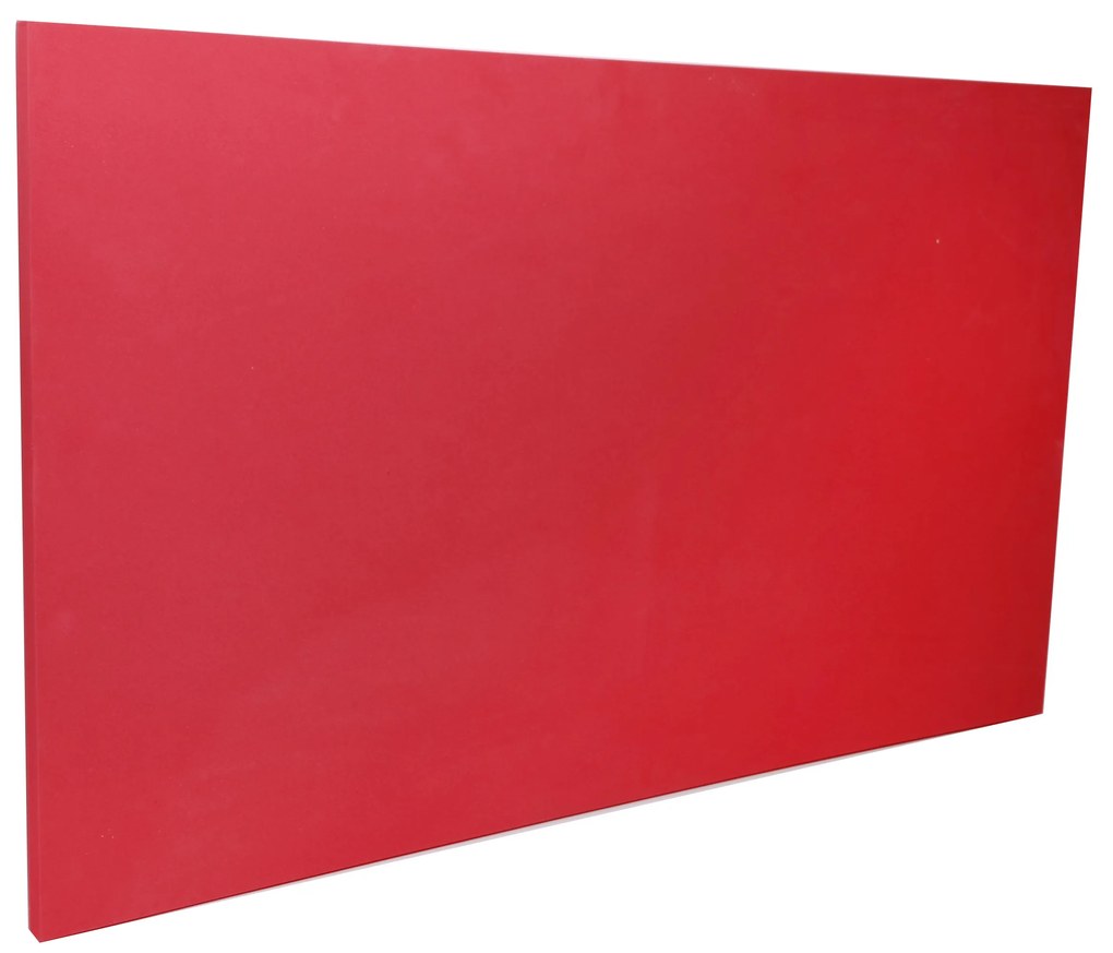 VYLEN Nástěnka 900 x 500 mm - hladký povrch Barevnost: Červená