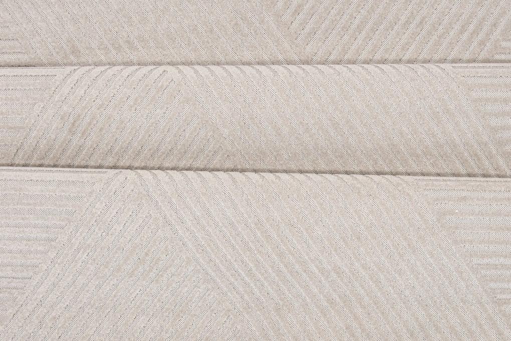 Obdélníkový koberec Aron, bílý, 290x200