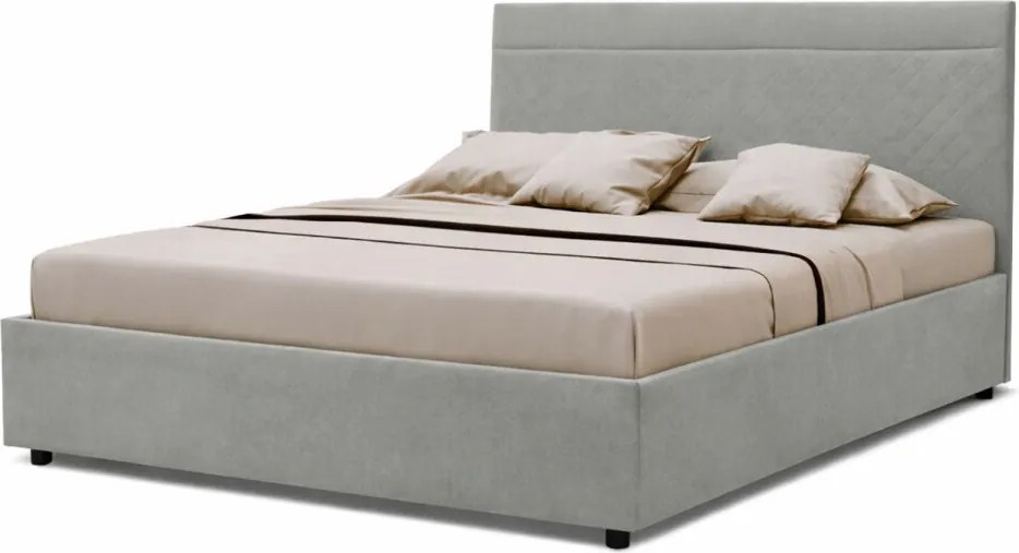 Postel Fro Pik 160x200 Mono 246, šedá