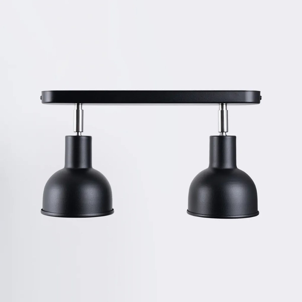 Sollux Lighting Stropní svítidlo ELBA 2 černé