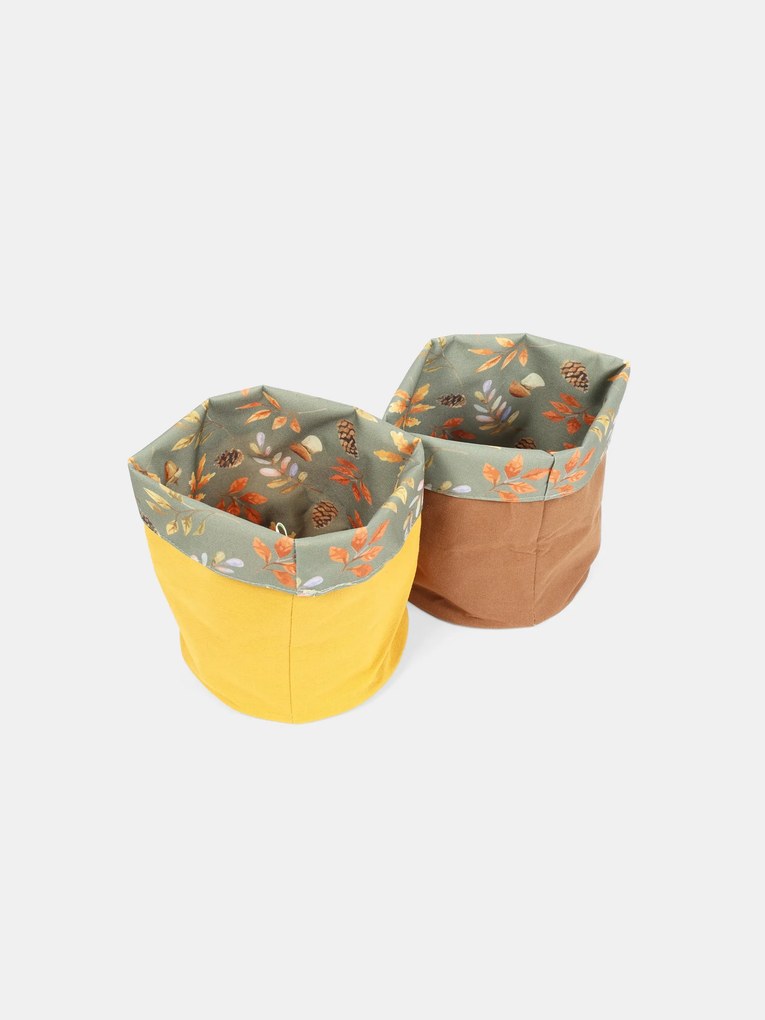 Sinsay - Úložný koš 2 pack - oranžová