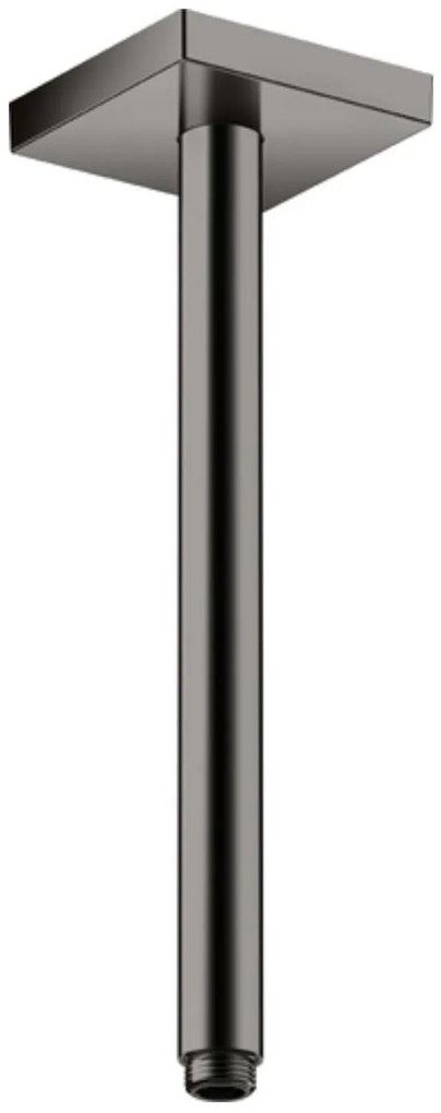 Axor - Sprchové rameno stropní, 30 cm, kartáčovaný černý chrom 26438340