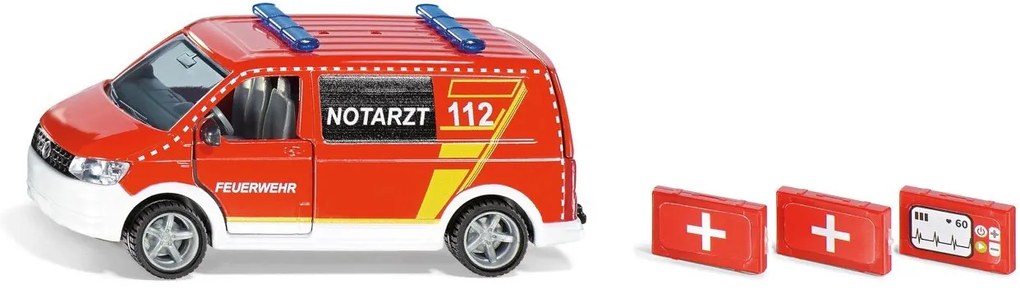 Kovový model siku super - ambulance vw t6 1:50