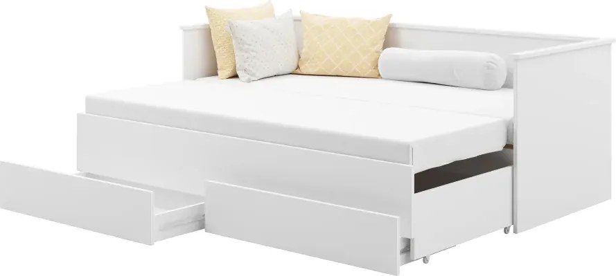 Postel dvojitá s matracemi HELA II 200x80