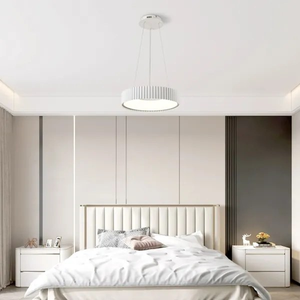 BRILAGI - LED Stmívatelný lustr FALCON MODERN LED/30W/230V pr. 40 cm bílá + DO