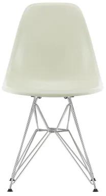 Eames Fiberglass Chair DSR chrom parchment Vitra