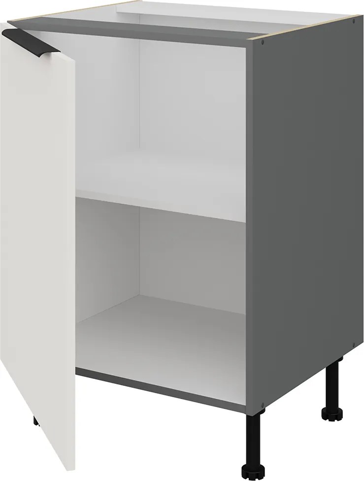 Kuchyňská linka ARIA aw | 300 cm | UNI dvířka | EXTRA VYSOKÁ | ANTIFINGER povrch | antracit/bílá