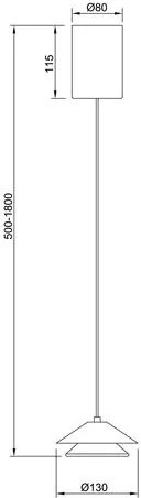 Mantra Piccola, drobné bílé stahovací svítidlo LED 5W 3000K, průměr 13cm