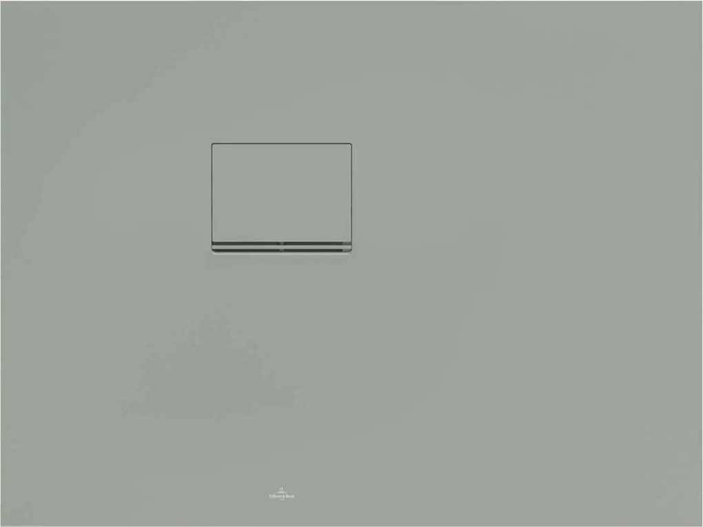Villeroy & Boch Squaro Infinity - Sprchová vanička, 100x75 cm, Morning Green UDQ1075SQI2LV-R8