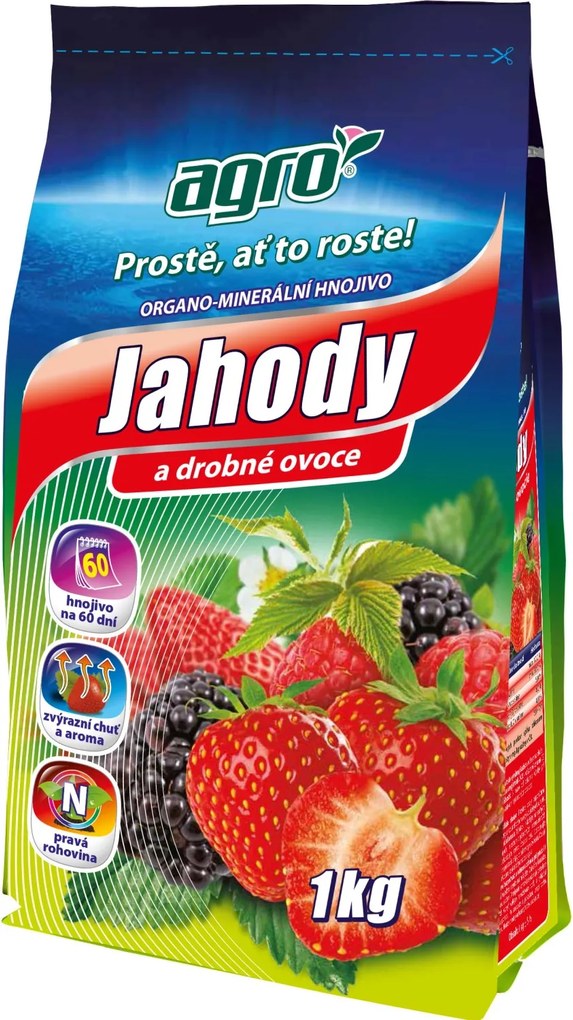 AGRO Organo-minerální hnojivo pro jahody 1 kg