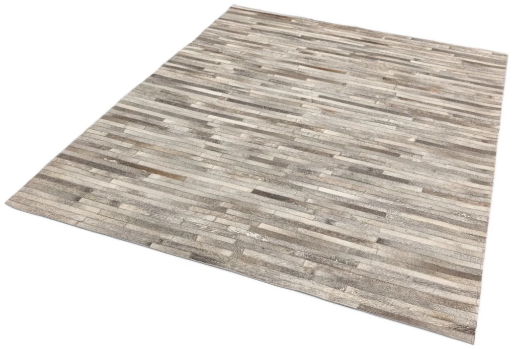 Béžový koberec Peppers Light Grey Stripe Rozměry: 160x230 cm